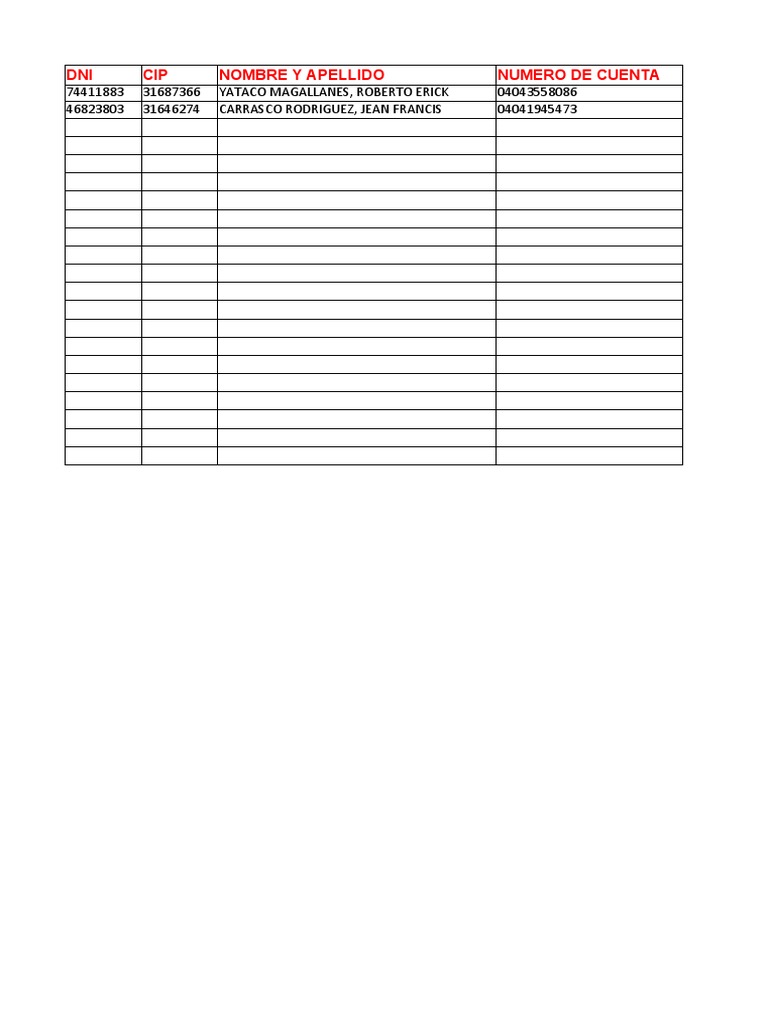 Formato para Devoluciones | PDF