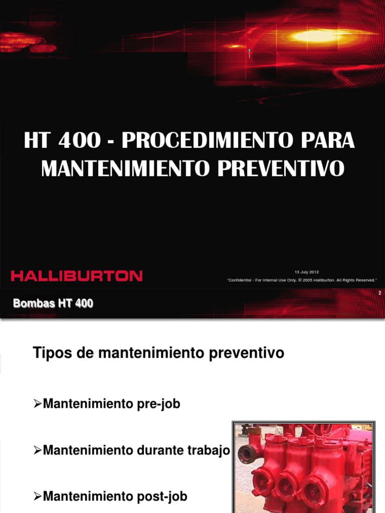 Ht-400 Present5 v1 | PDF | Bomba | Engranaje