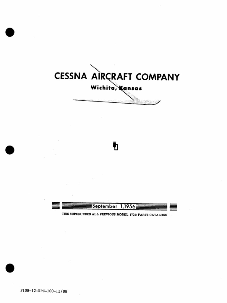 Cessna Aircraft Company: Wichita Ansas | PDF