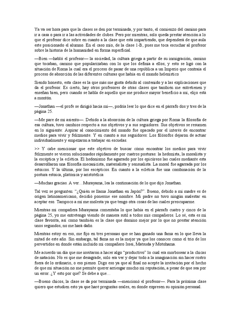 High School DXD X Autor - Capitulo 1 | PDF | Verdad High School DXD X Autor - Capitulo 1 | PDF | Verdad