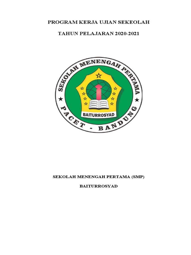 PROGRAM KERJA US (Belum KOP, COVER, Rincian, Tanngal) | PDF