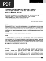 Síndrome del Opérculo Torácico: Anatomía y Diagnóstico | PDF | Anatomía ...
