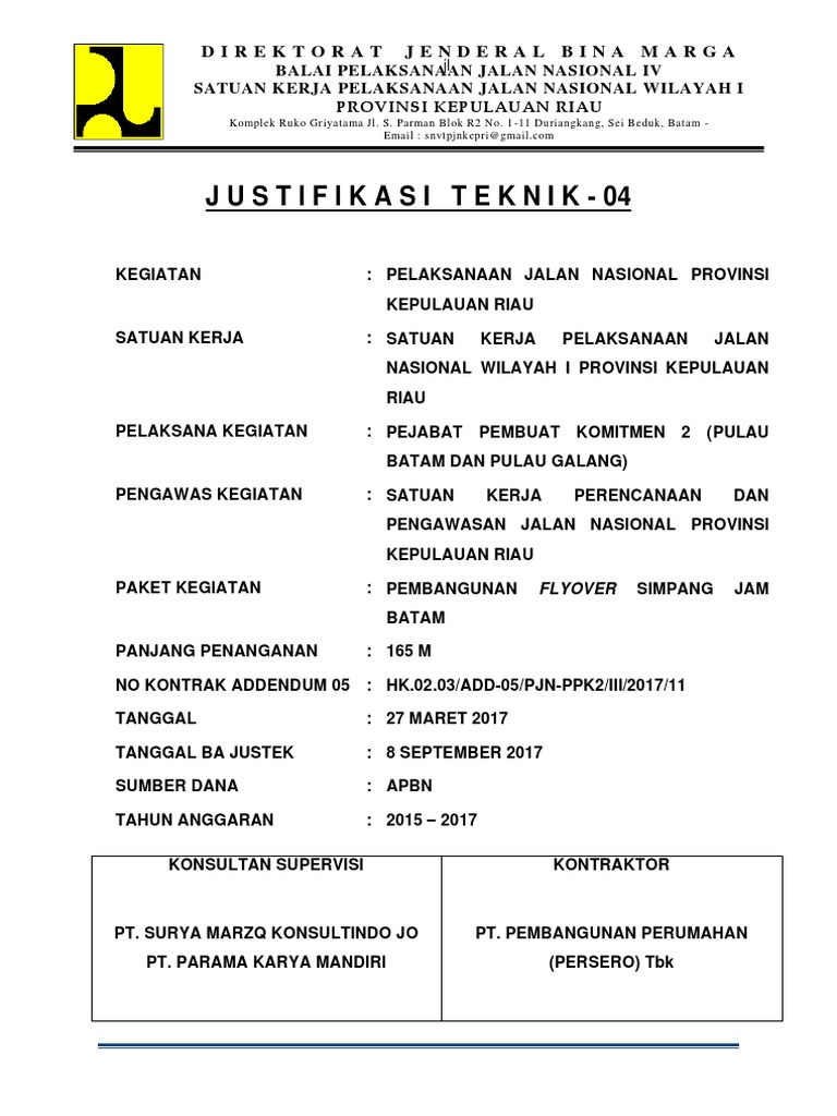 Justek 4-Fo SP Jam-Rev 11 Okt | PDF