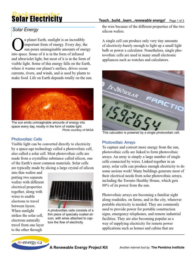 bg3 Solar Energy | PDF | Solar Cell | Photovoltaics