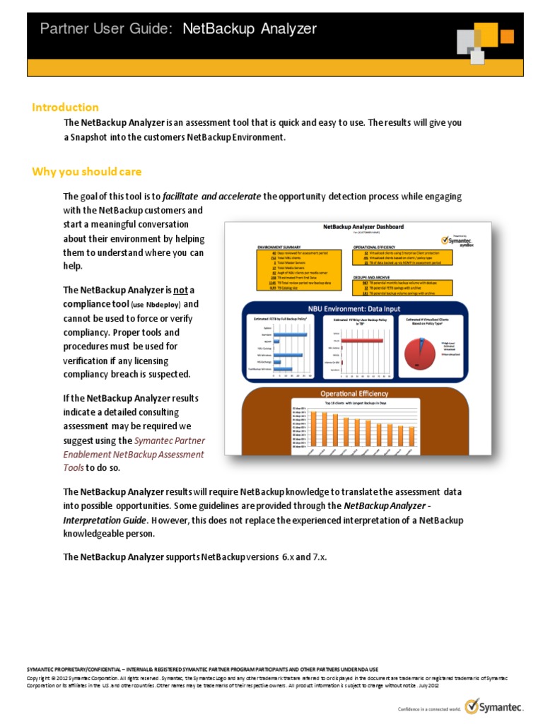 Netbackup Analyzer User Guide Pdf Zip File Format Trademark