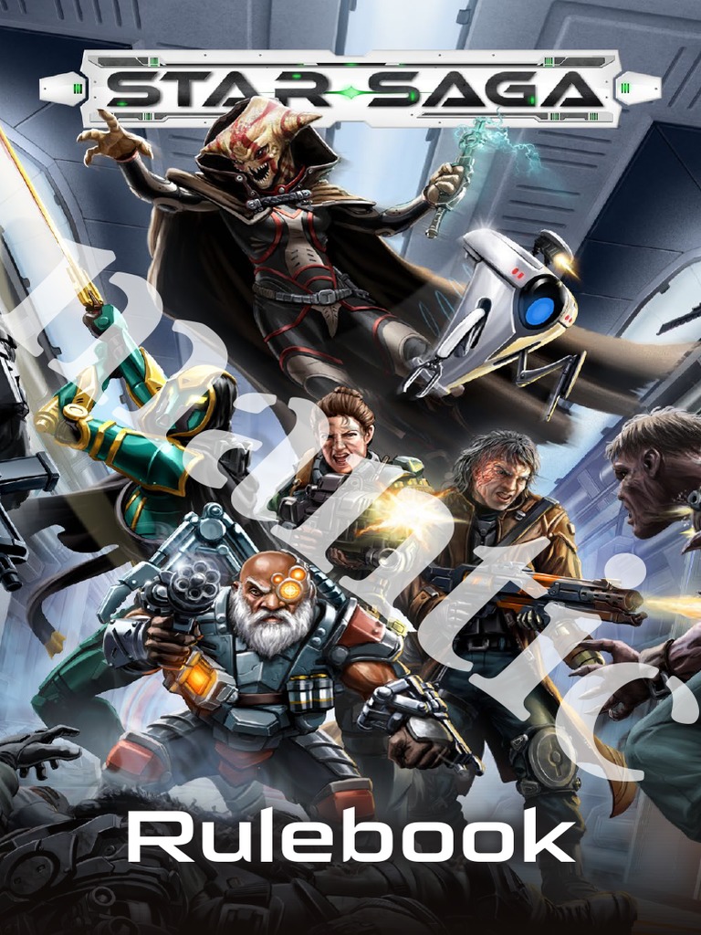 Star Saga Core Rulebook Download | PDF | Weaponry | Leisure