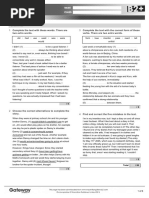 Gateway To The World B2+ Student's Book Answer Key | PDF | Grammar ...