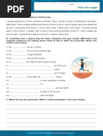When And While Interactive Worksheet Pdf Grammar Linguistics