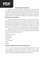 Managing Physical Resources Effectively | PDF | Resource | Resource ...