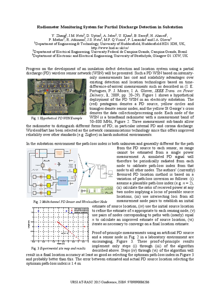 Radiometer Monitoring System For Partial Discharge Detection in ...