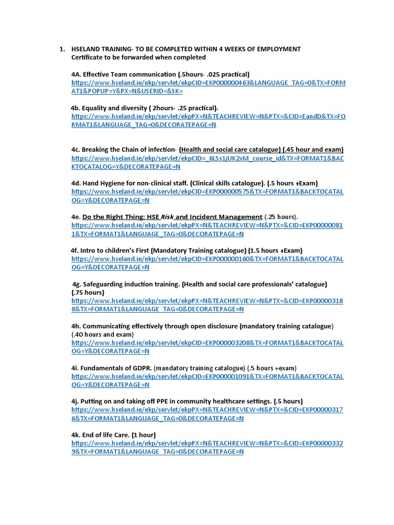 Hseland Links For Courses | PDF | Health Economics | Medical Specialties