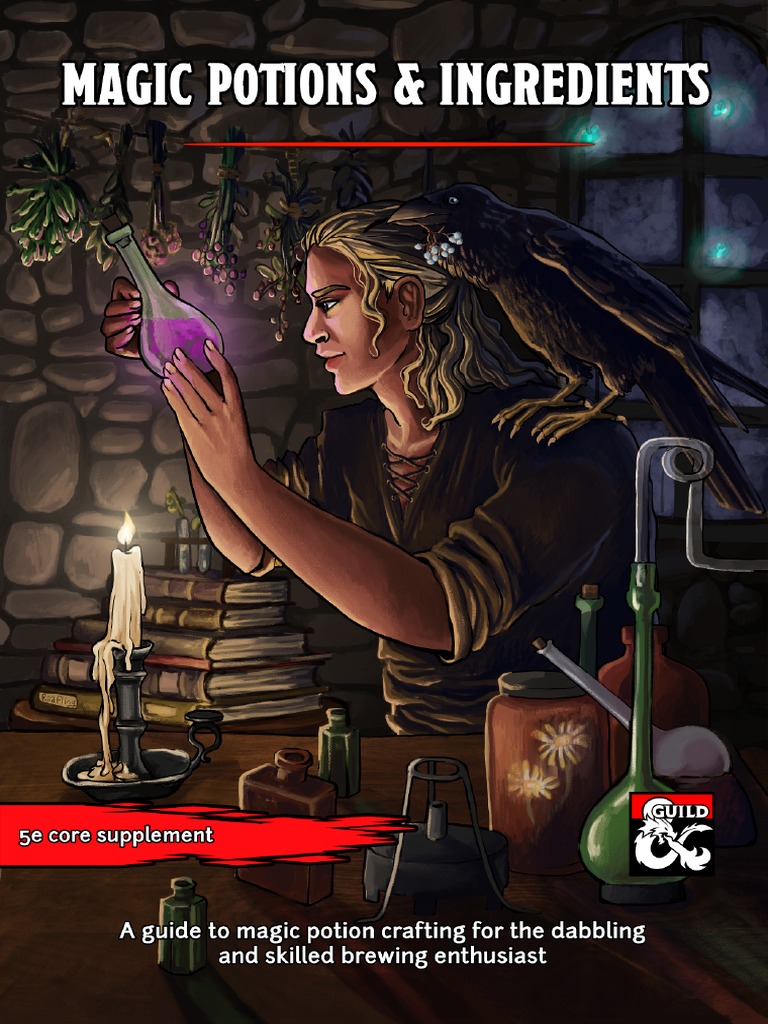 Magical Potion and Ingredients v.11 | PDF | Brewing | Dungeons & Dragons