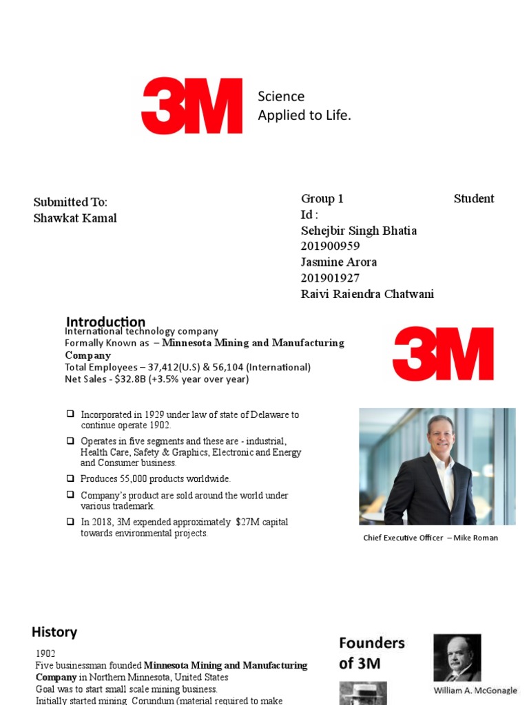 3M - Presentation | PDF | Supply Chain | Six Sigma