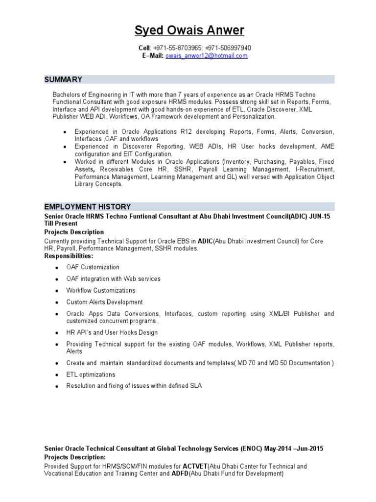 Oracle Technofunctional Consultant Pdf Oracle Corporation Sql