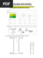 1° Básico Lenguaje Guía Letra I | PDF