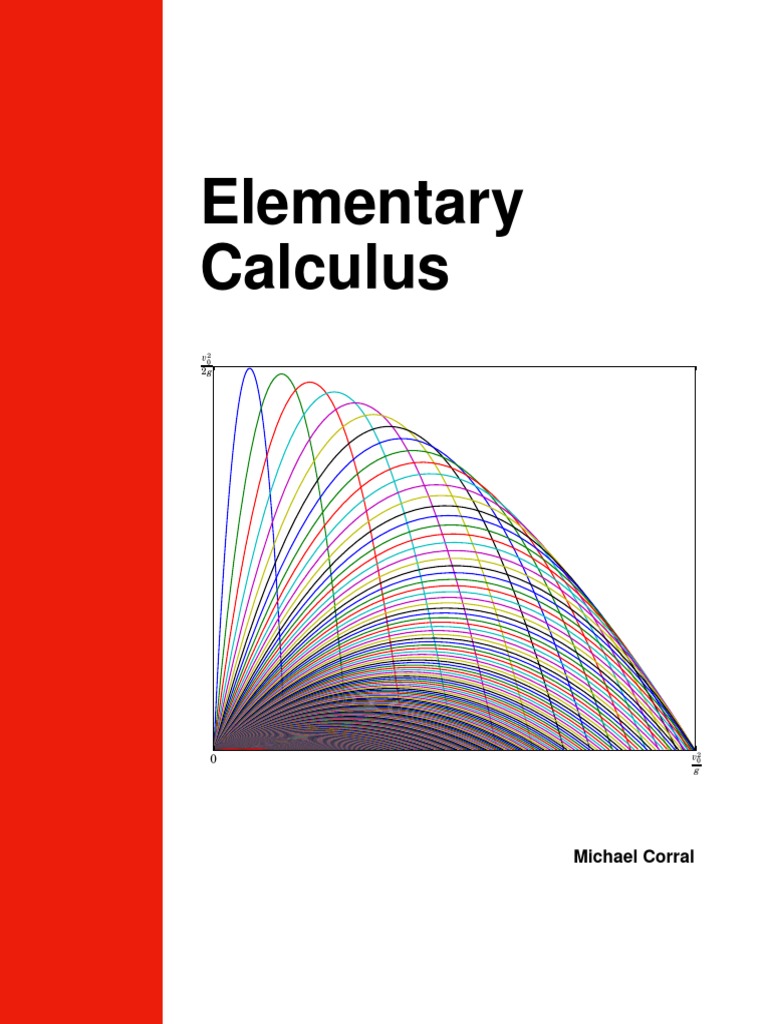 Elementary Calculus Pdf Derivative Area