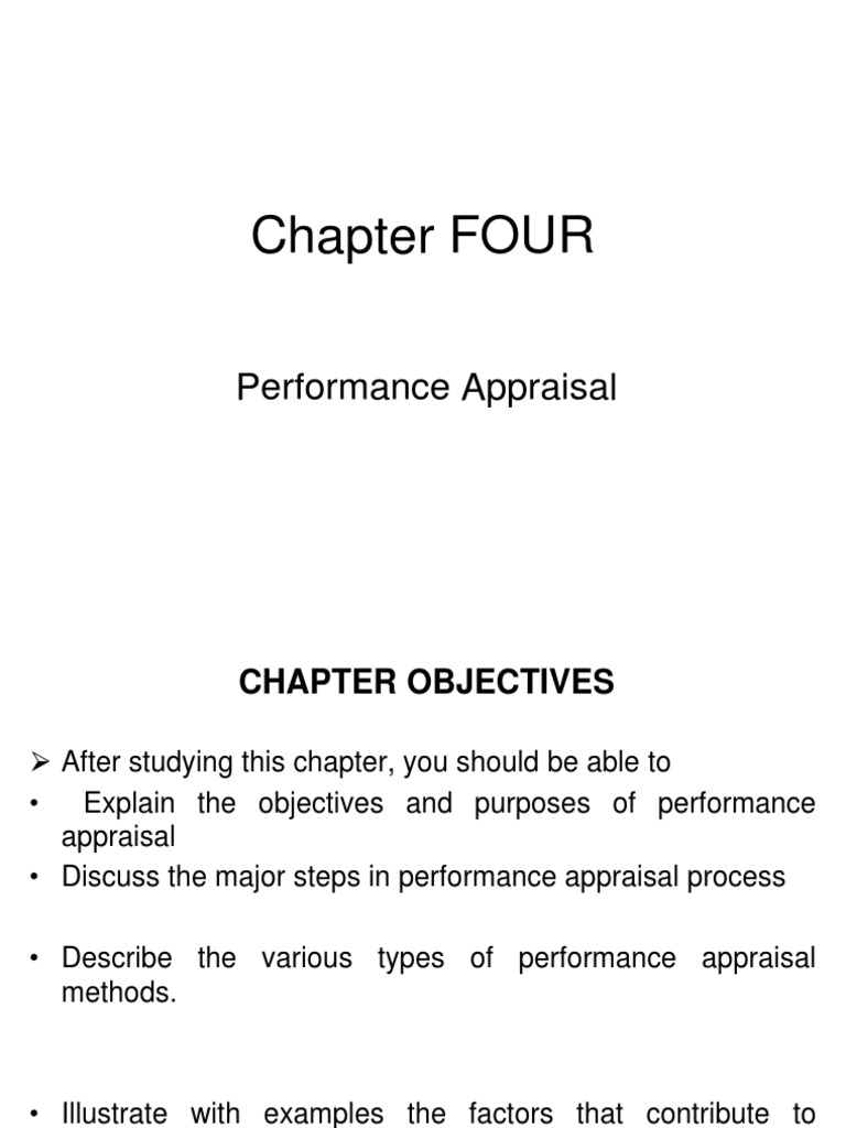 Performance Appraisal Methods Explained | PDF | Performance Appraisal | Behavior Modification