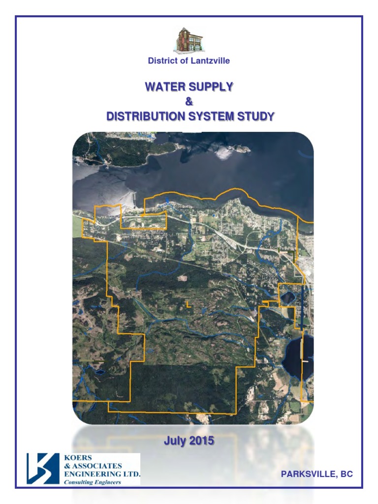 Water Supply & Distribution System Study | PDF | Water Supply Network ...
