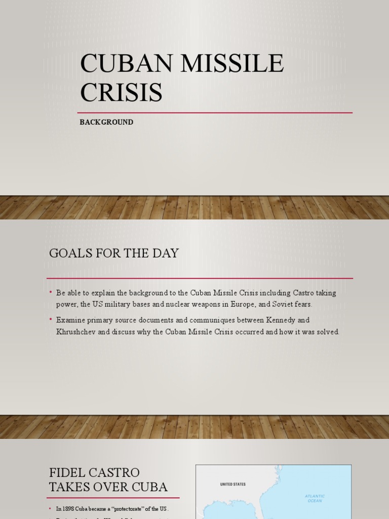 Cuban Missile Crisis Overview and Analysis | PDF