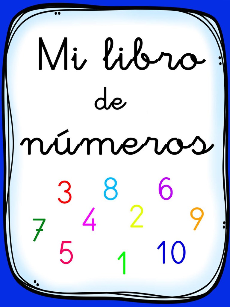 Libro Movil Numeros 1 10 D | PDF