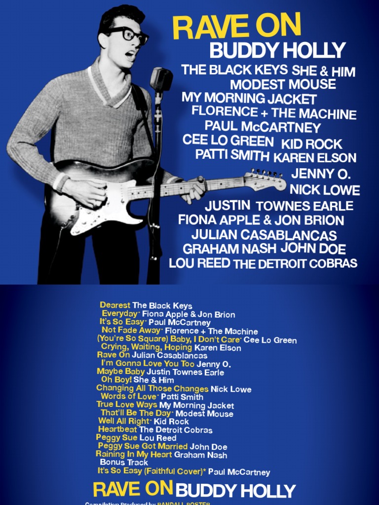 Digital Booket - Rave On Buddy Holly | PDF | Music Industry | Musicians