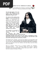 St. Therese Novena Rose Prayer | PDF | Religious Behaviour And ...