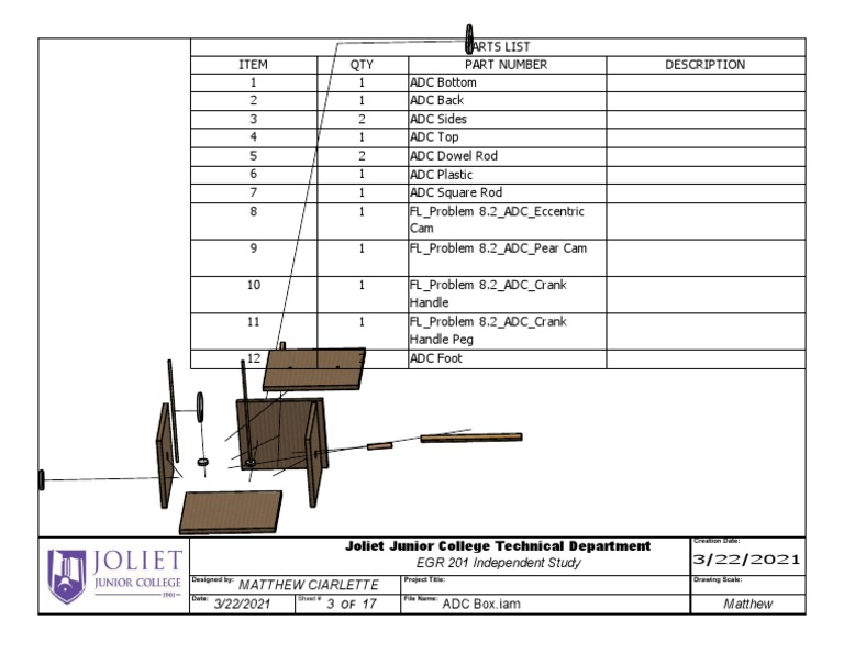 ADC Box Parts List Guide | PDF | Computers | Technology & Engineering