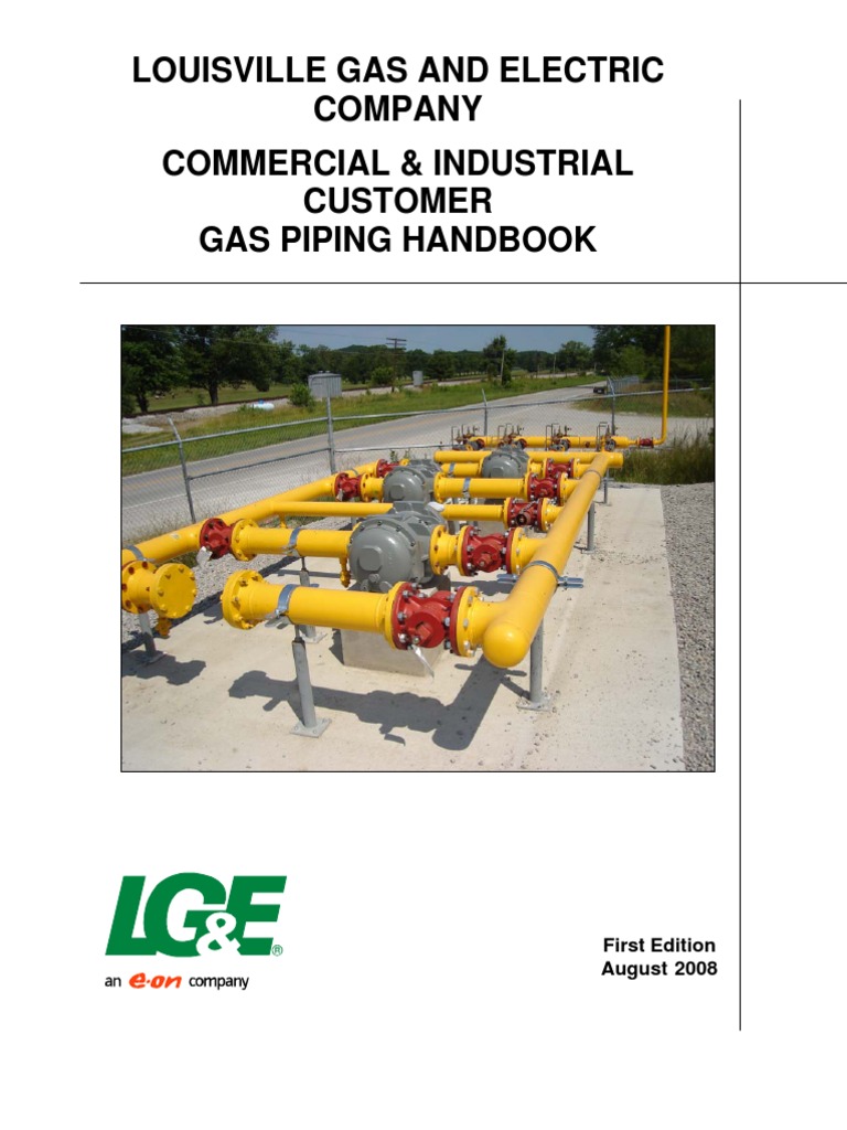 LG&E Commercial Gas Piping Handbook | PDF | Pipe (Fluid Conveyance ...