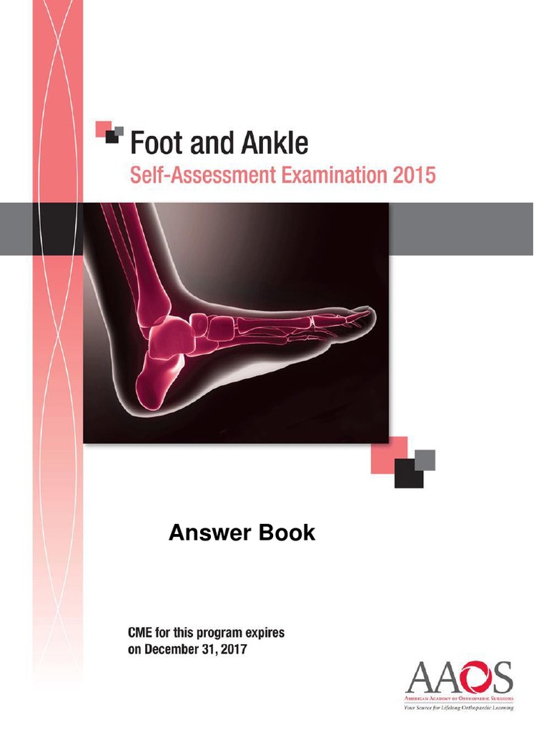 AAOS Foot & Ankle 2015 | PDF | Foot | Ankle