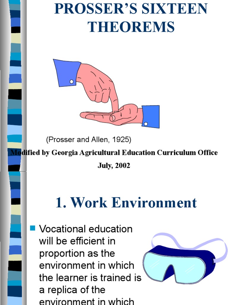 (Prosser and Allen, 1925) : Modified by Georgia Agricultural Education ...