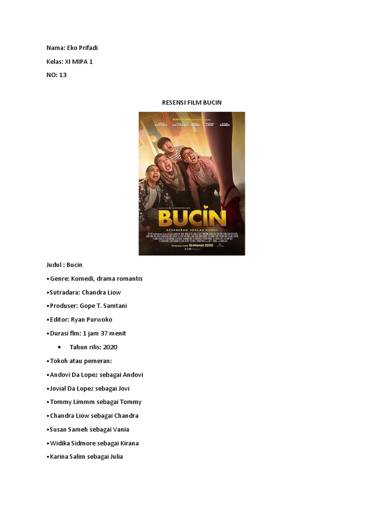 Contoh Resensi Film | PDF