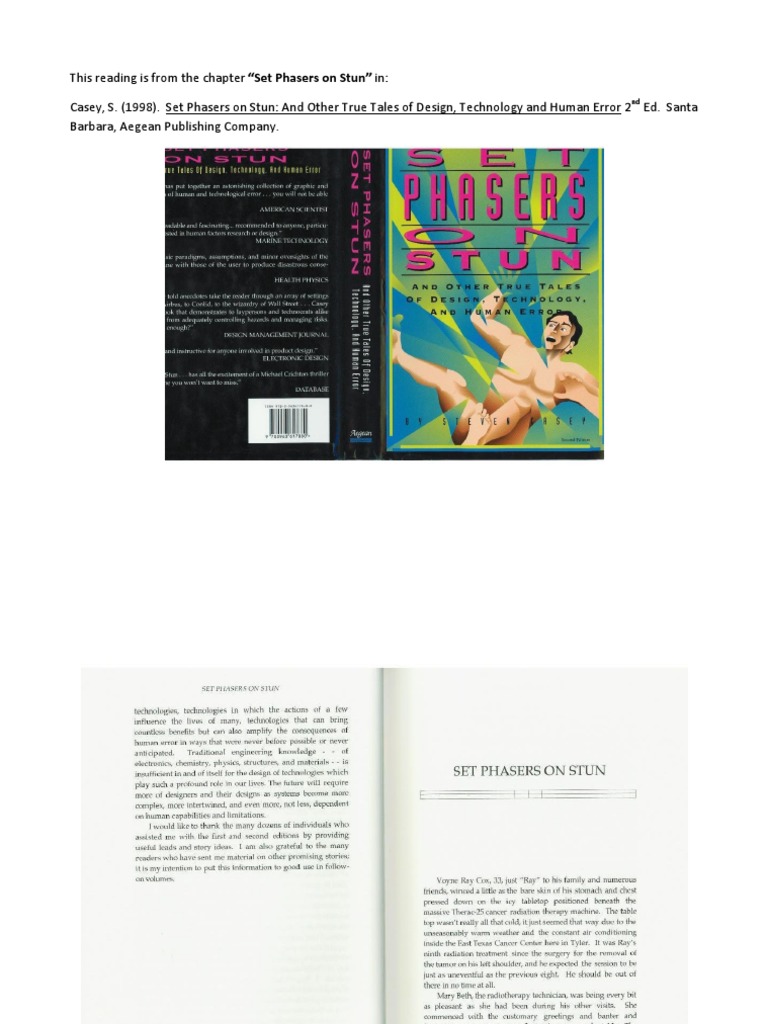 Set Phasers On Stun | PDF