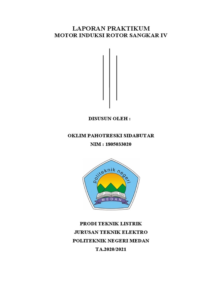 Laporan Lab Motor Rotor Sangkar IV | PDF