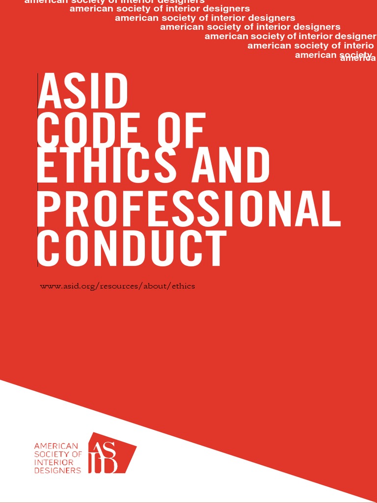 ASID-Code-Of-Ethics-And-Professional-Conduct (Rev Process Incl.) | PDF ...