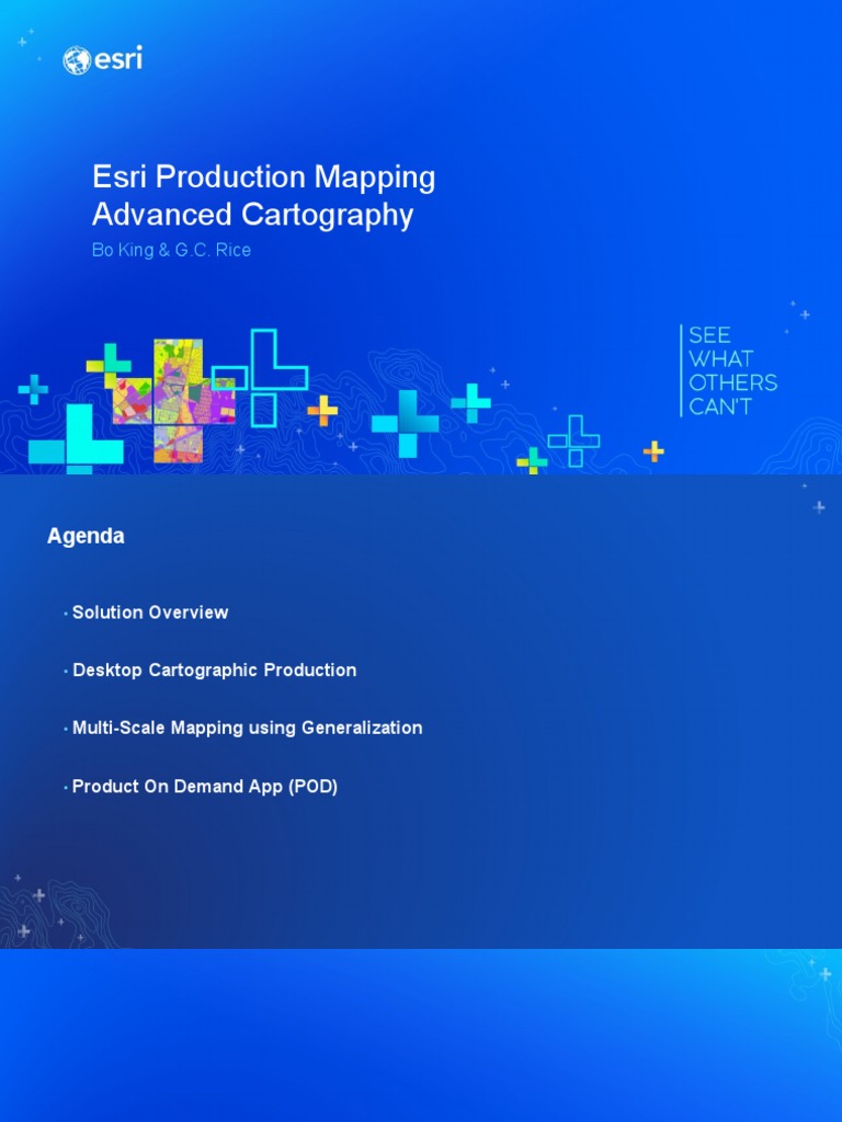 Advanced Cartography with ArcGIS | PDF | Esri | Arc Gis