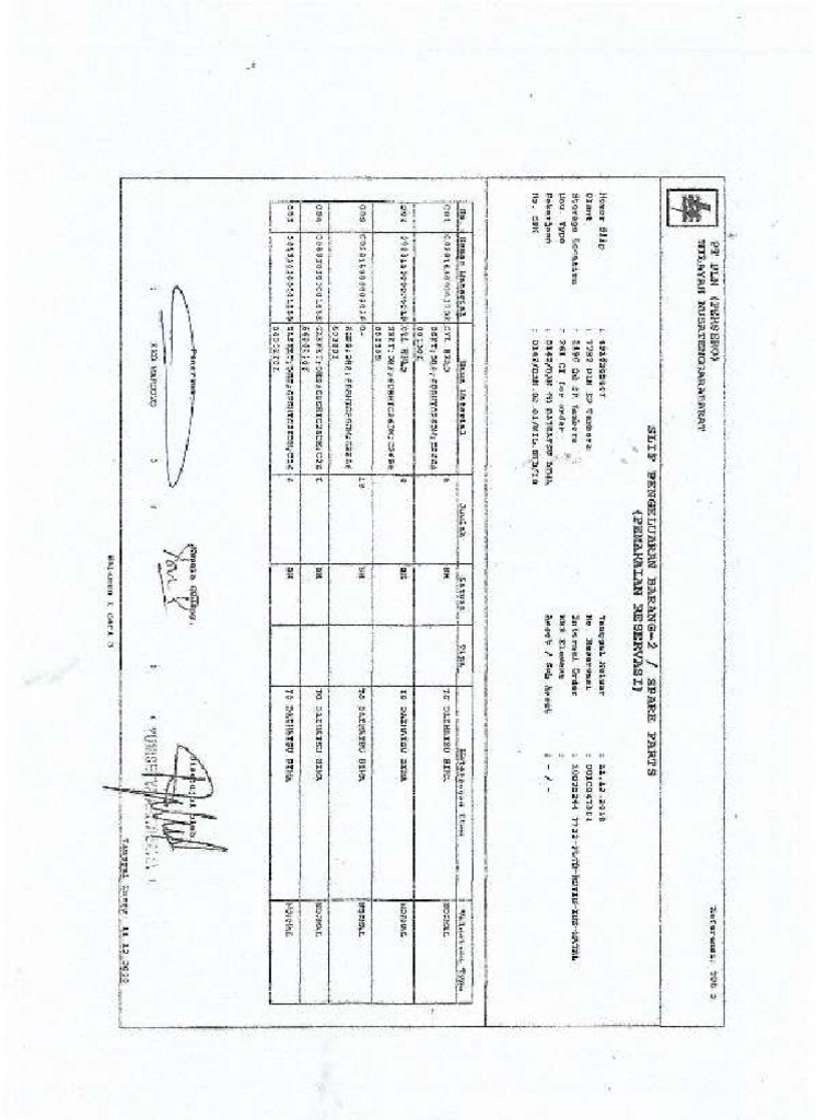 Eviden Tug 9, Tug 10, Dan Ba Pemasangan Kirim | PDF