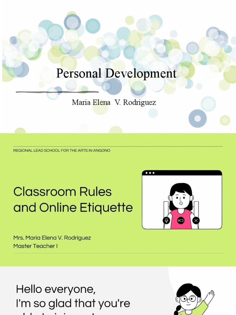 Lesson Week 1-2 Perdev | PDF | Id | Self Concept