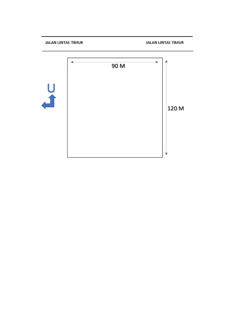 Denah Lokasi SPBU | PDF
