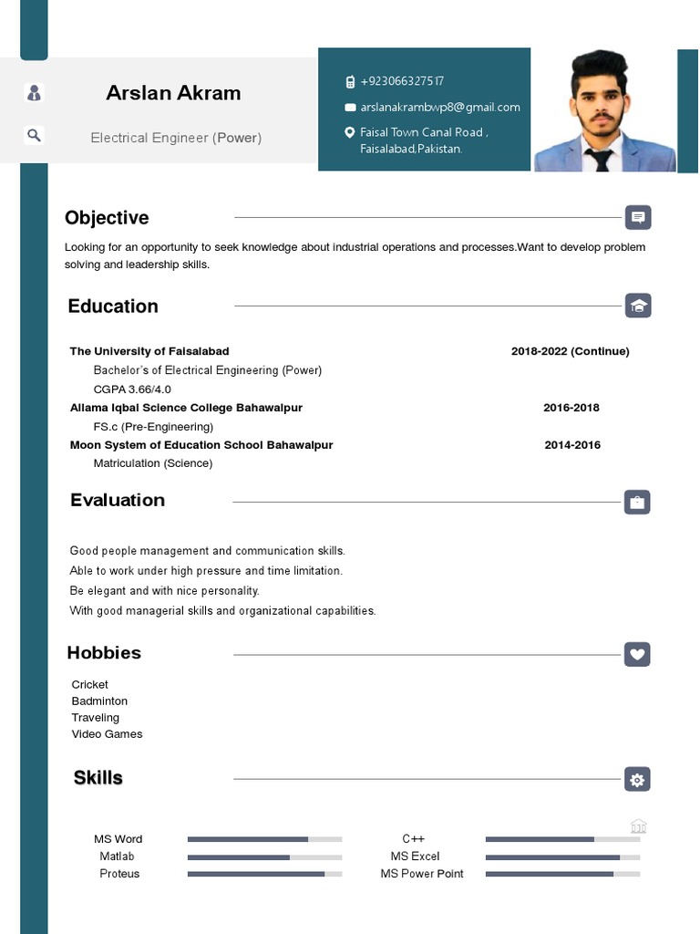 Arslan Resume Final | PDF