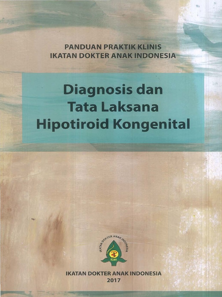 Panduan Tatalaksana Hipotiroid Kongenital | PDF