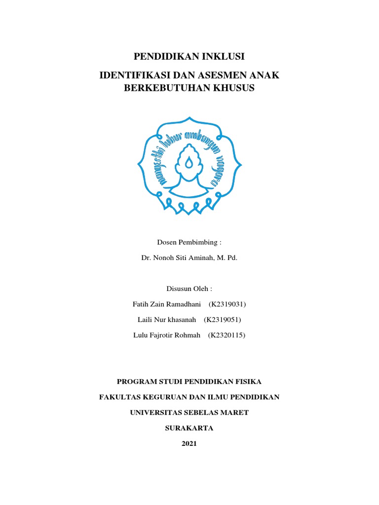 Identifikasi Dan Asesmen ABK | PDF