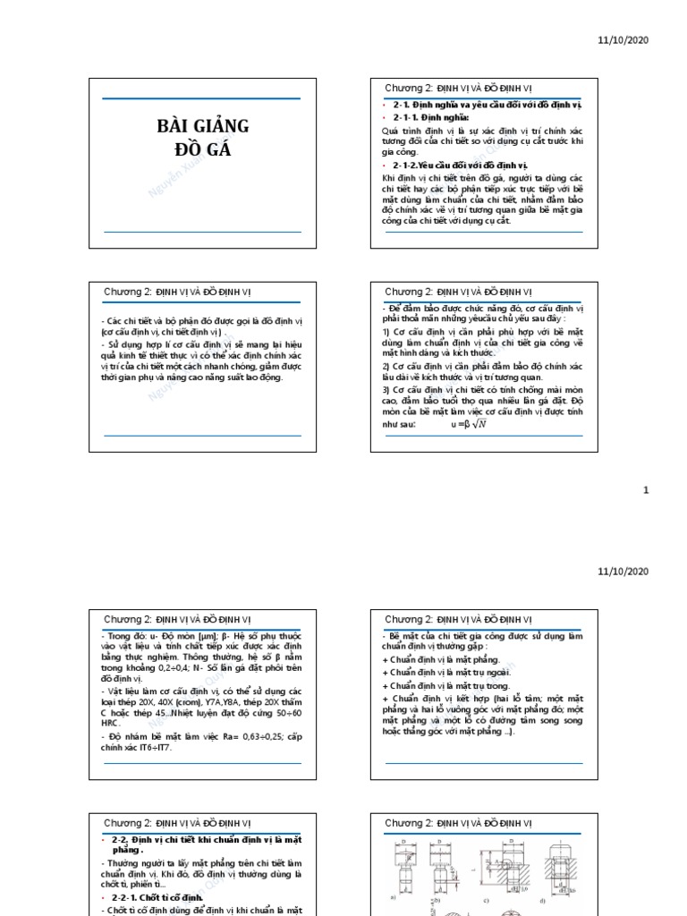 Chuong 2 DINH VI VA DO DINH VI | PDF