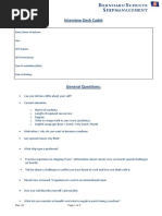 CV Form Seaman | PDF | Ships | Sailor