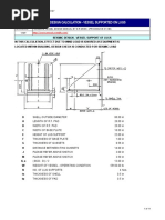 Saddle Support Design for Horizontal Vessels | PDF | Bending | Stress ...