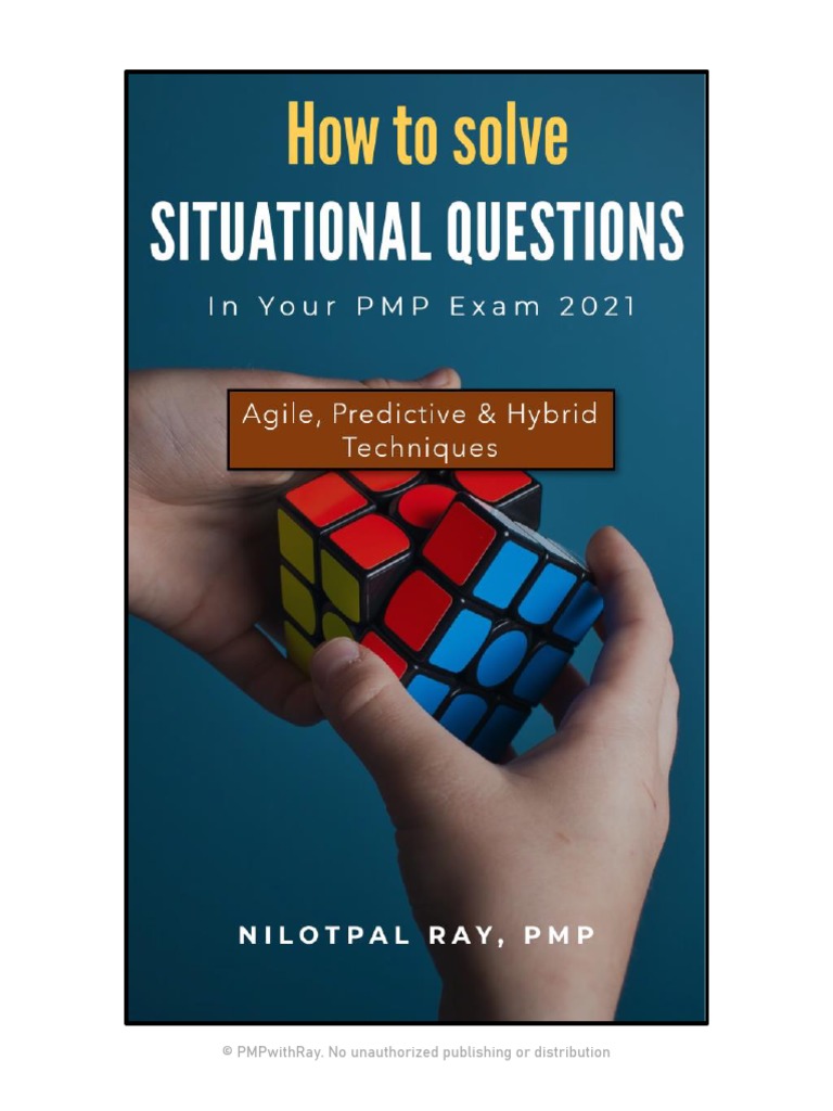 Top Tips To Solve Situational Questions in PMP Exam | PDF | Scrum ...