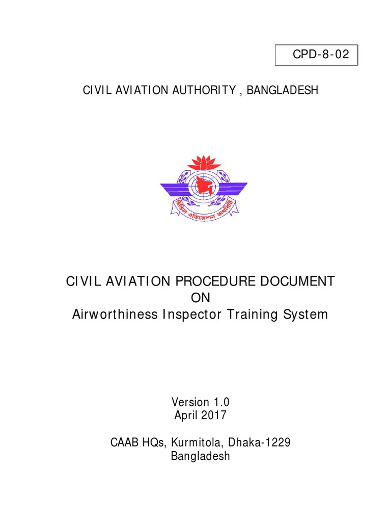 02-CPD-8-02, Civil Aviation Procedure Document On Airworthiness ...