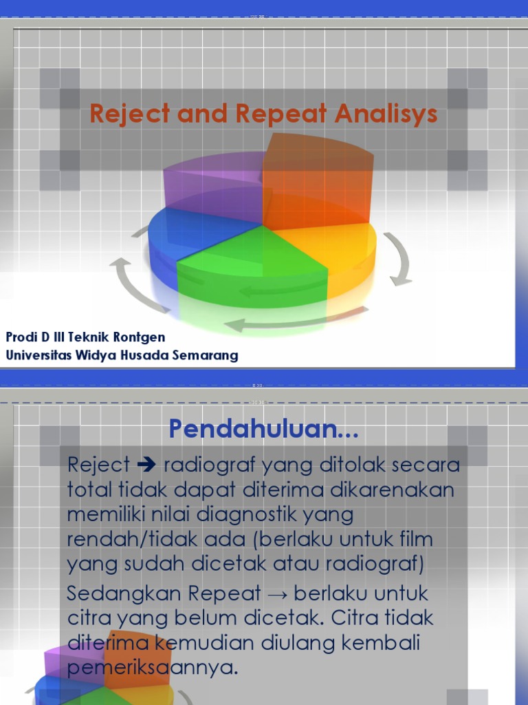 Reject and Repeat Analisys | PDF