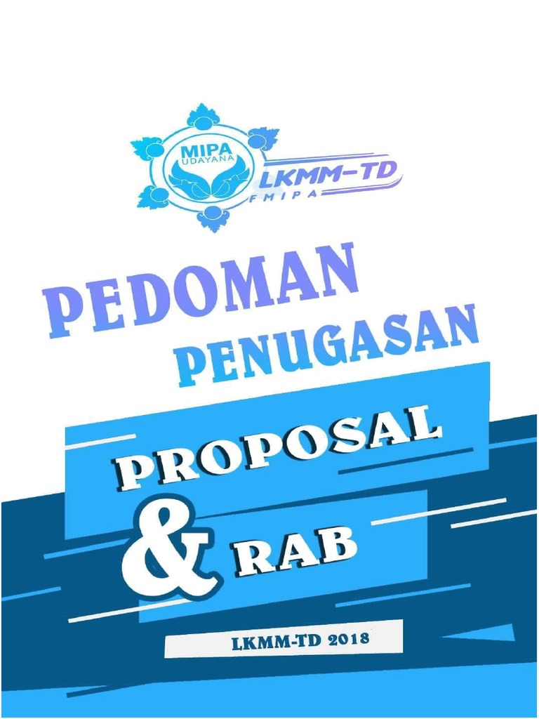 Pedoman Penugasan Pembuatan Proposal Kegiatan Dan Rab | PDF