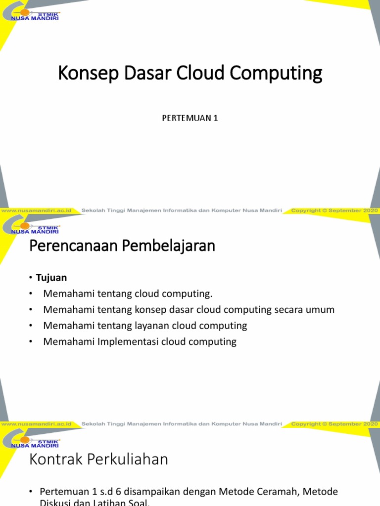 Dasar-Dasar Cloud Computing dan Layanannya | PDF | Bisnis | Teknologi & Rekayasa
