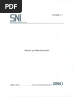 SNI 7064:2022 Semen Portland Komposit | PDF | Teknologi & Rekayasa